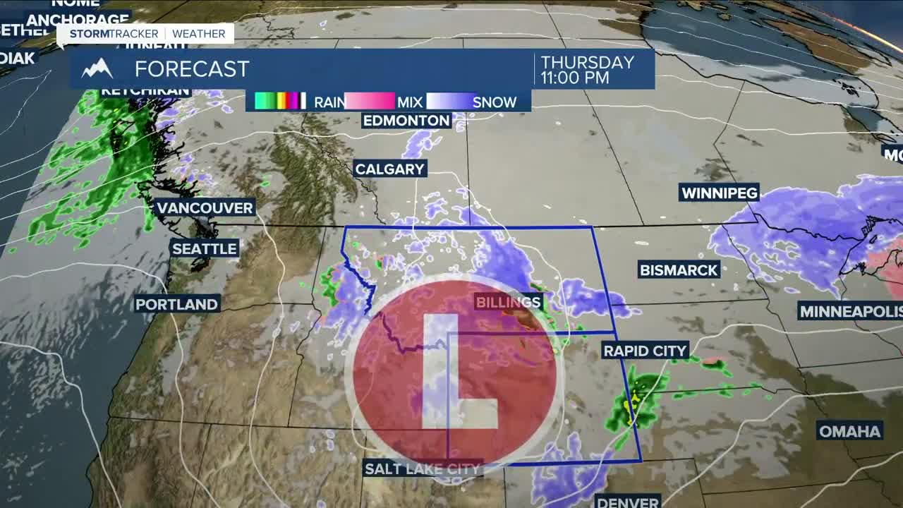 Q2 Billings area weather: Robust weather system could bring heavy snow