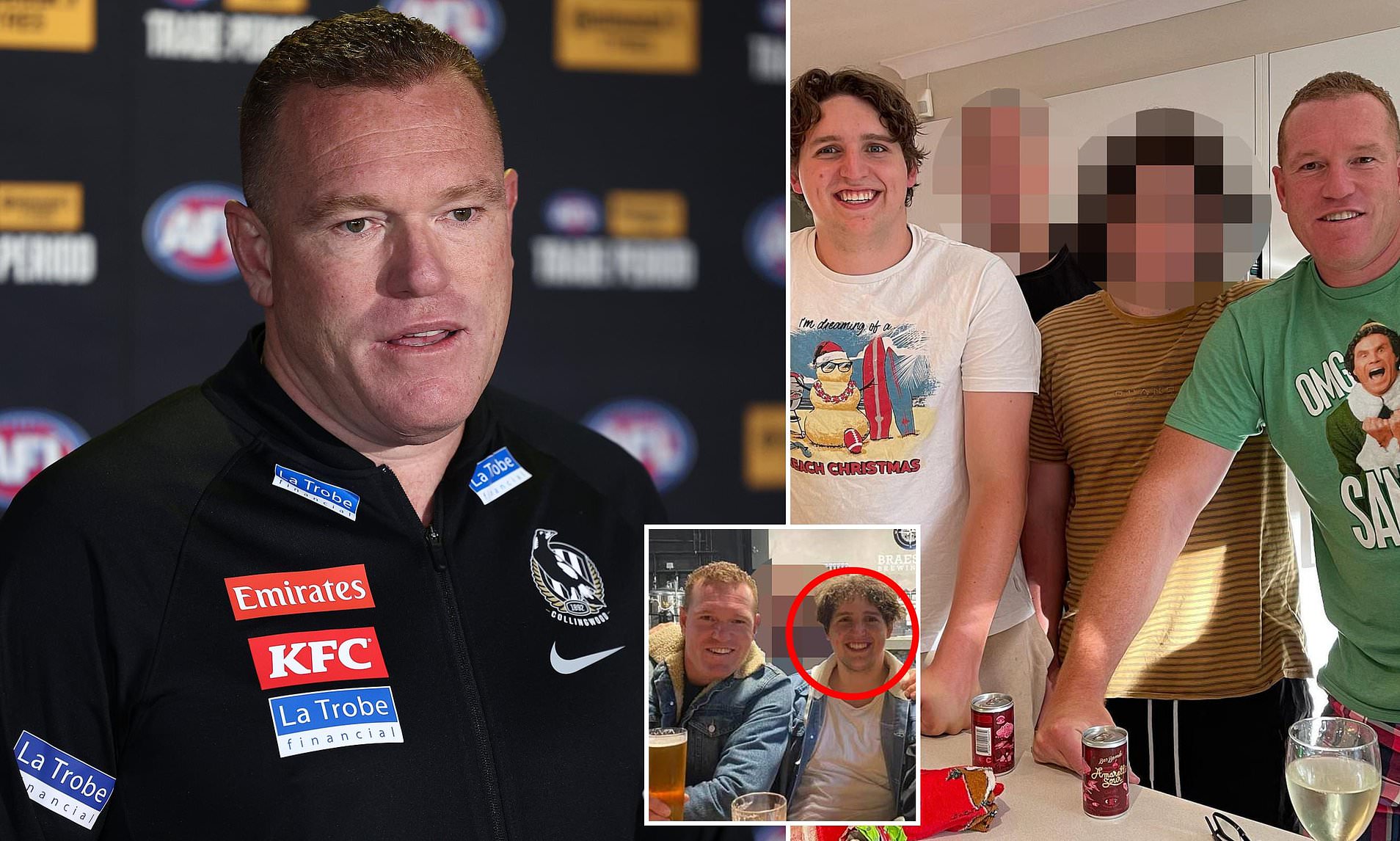 Collingwood official's jaw-dropping move before sex offender brother is ...