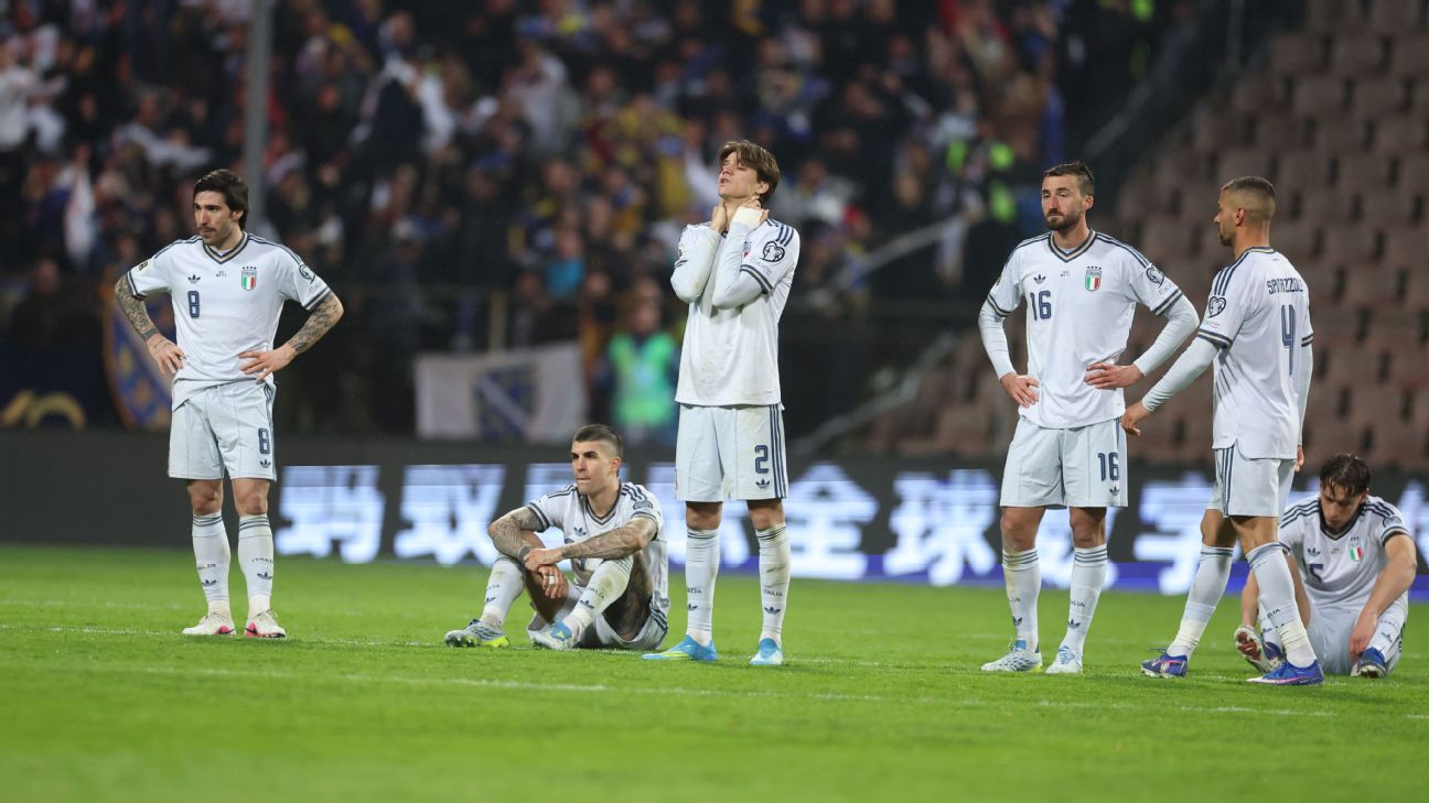 Italy have themselves to blame for third straight World Cup miss