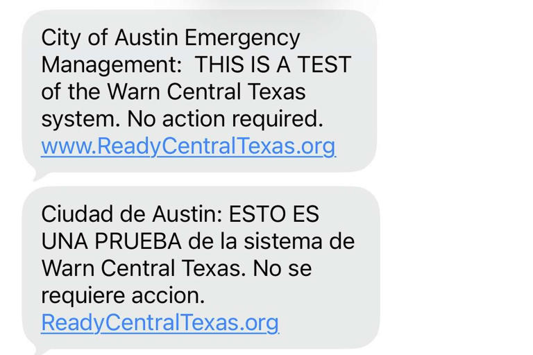 Expect emergency alert test on your phone Thursday in Austin. Here's why