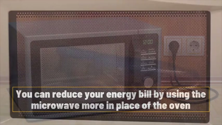 Does a microwave use less energy than an oven?