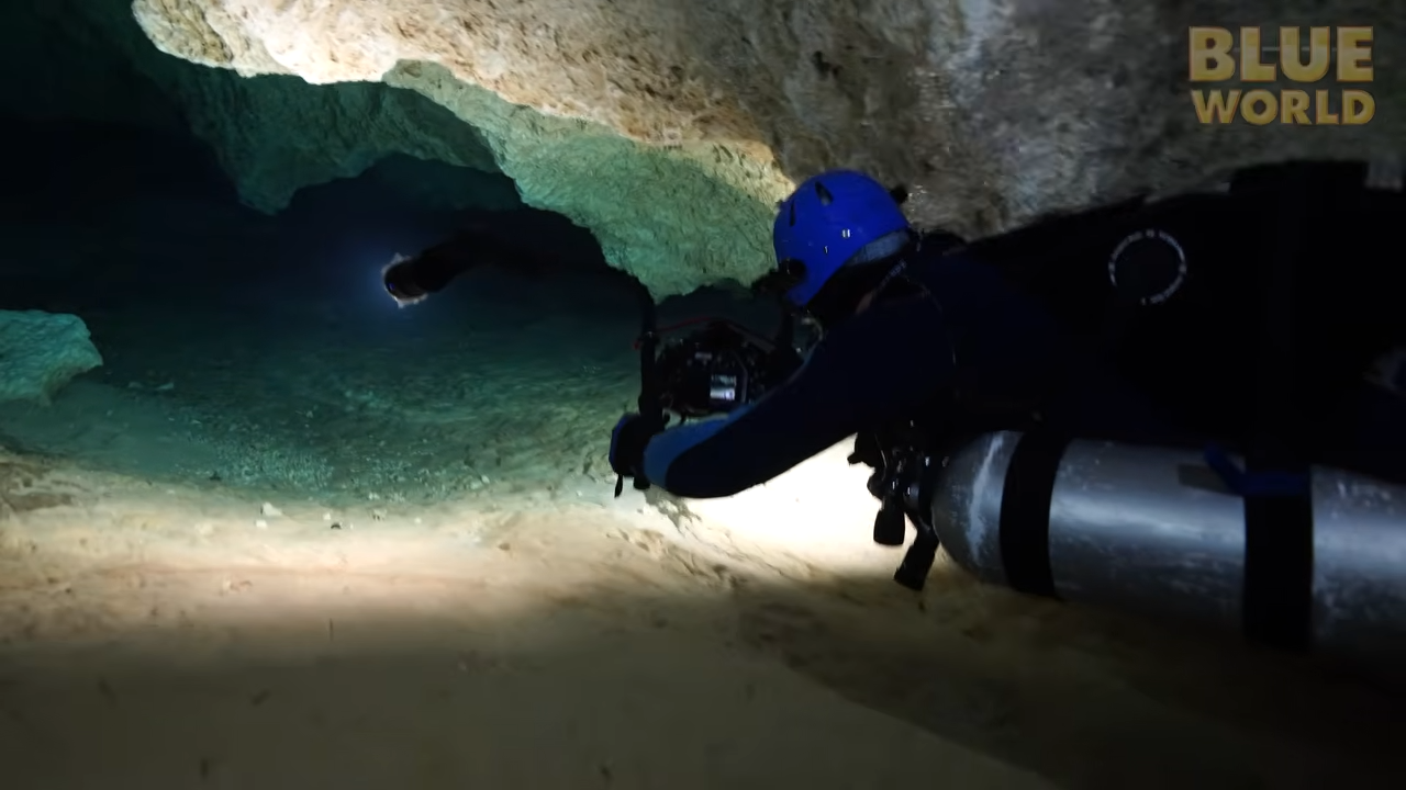 They entered this dangerous cave… then it got too tight to move