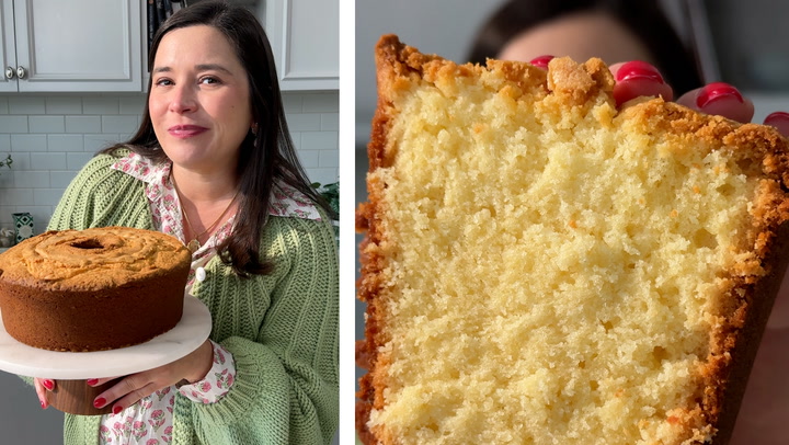 Cream cheese pound cake recipe