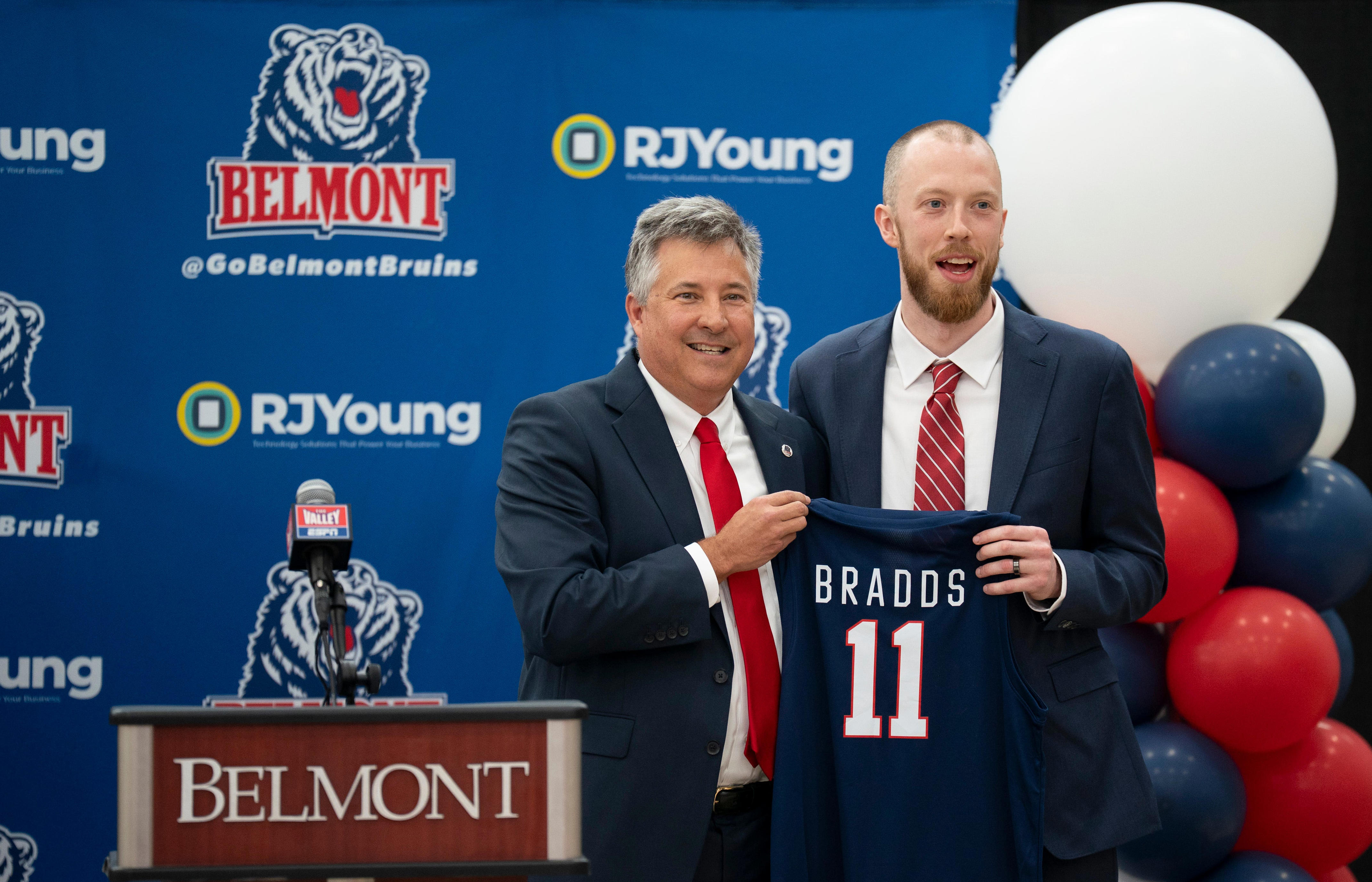 Evan Bradds' journey to becoming Belmont basketball coach started with ...