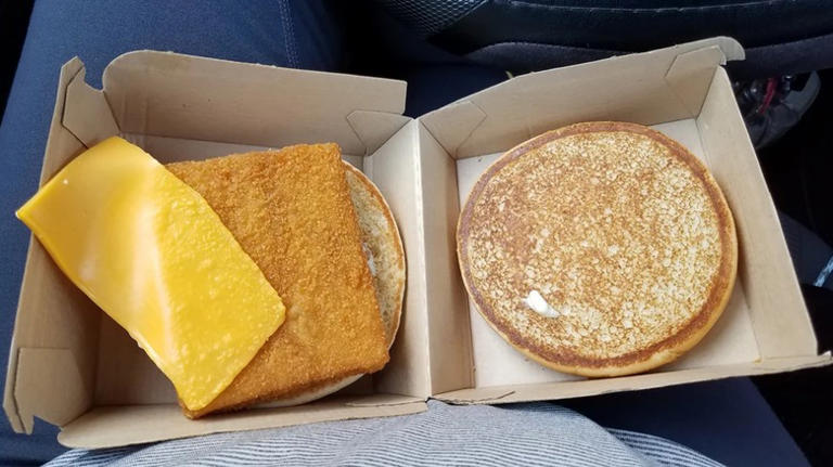 Why McDonald's Filet-O-Fish always has wonky cheese