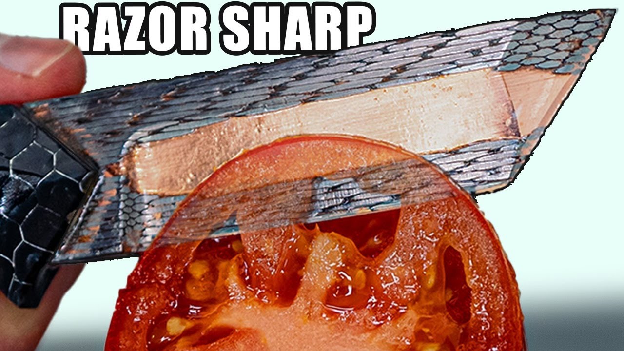 World's sharpest superconductor knife