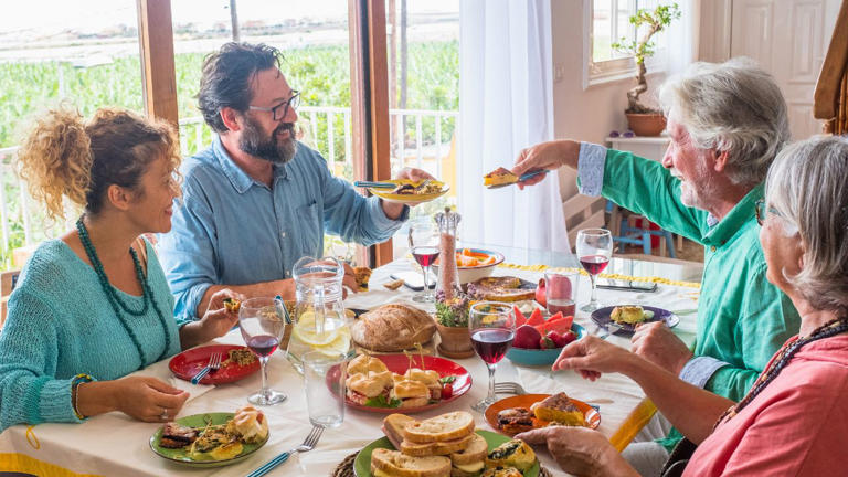 My mom invited my brother and me to an expensive Father's Day dinner ...
