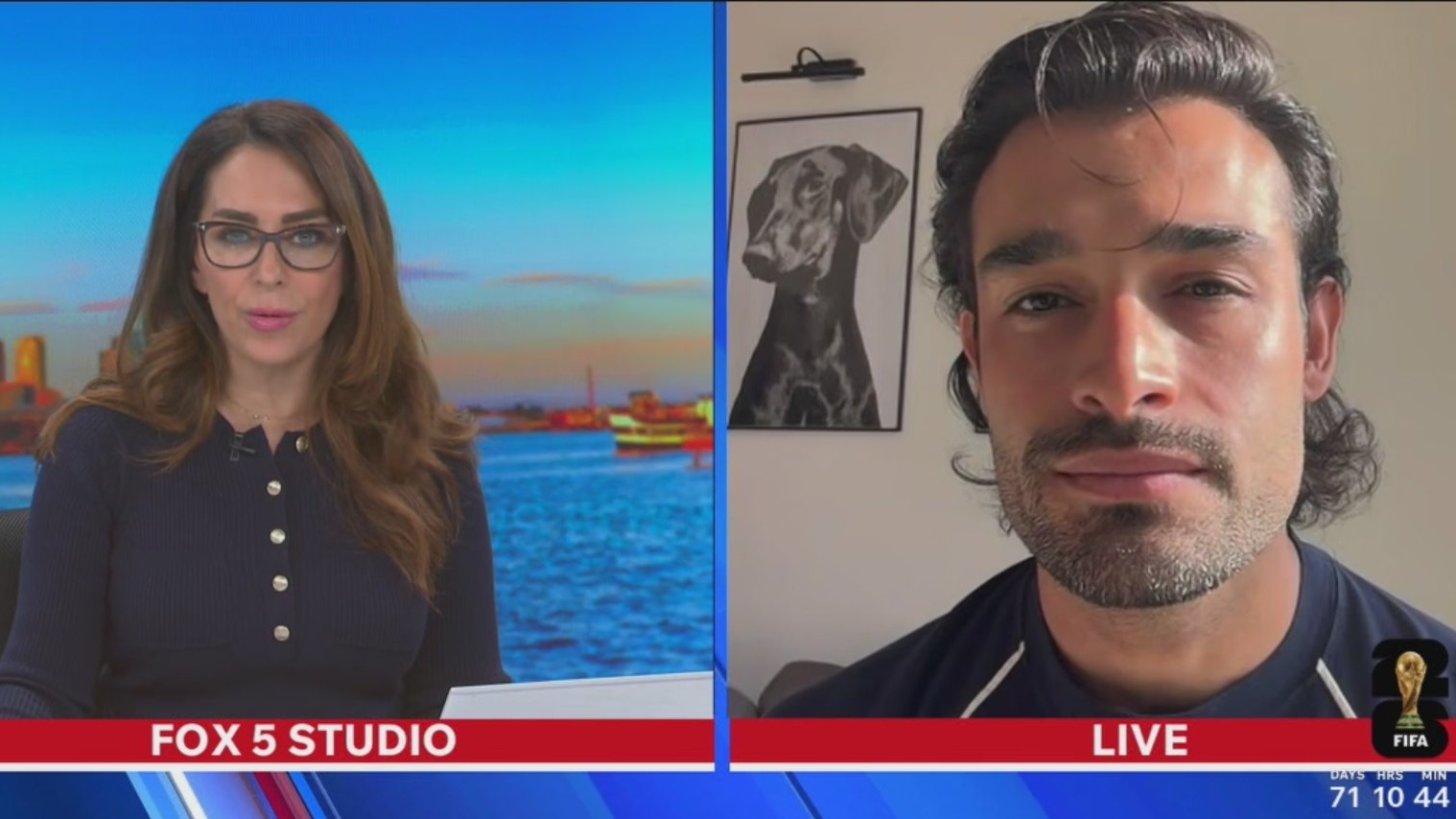 Iranian-born actor reacts to Iran war peace talks