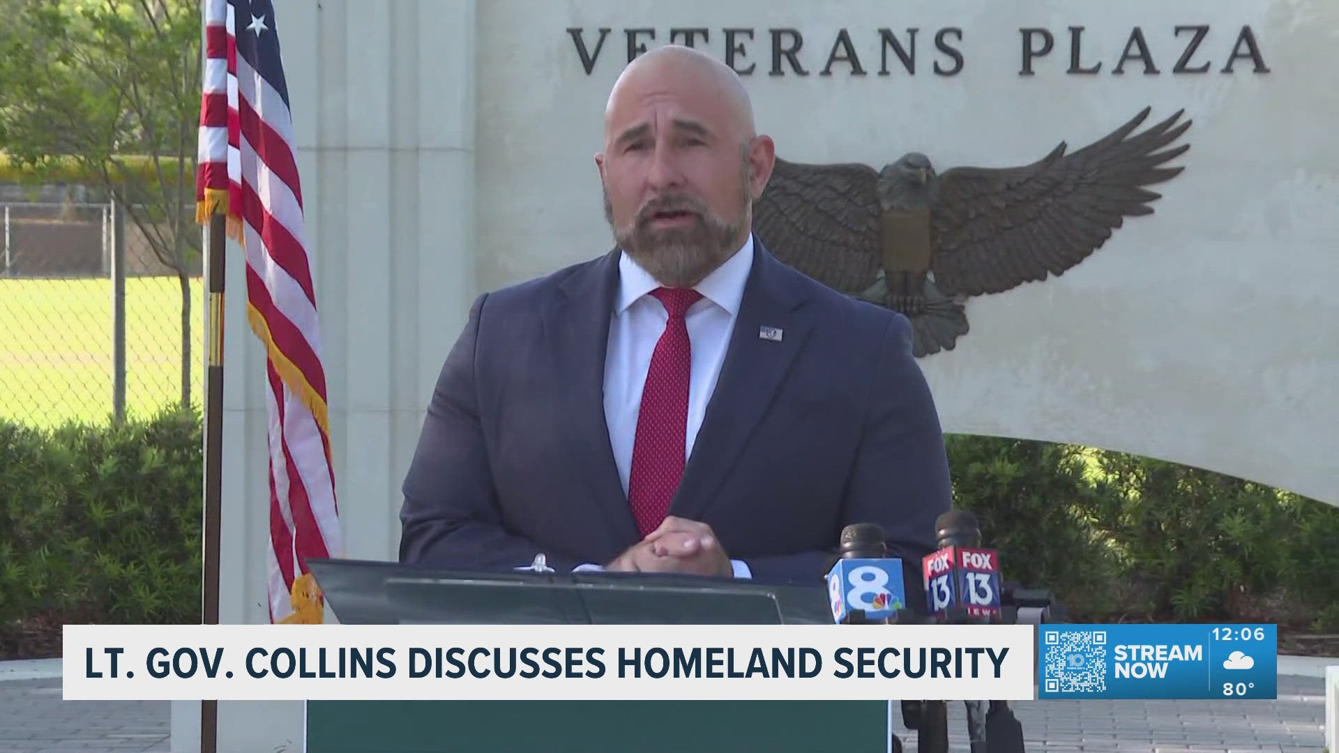 Lt. Gov. Collins discusses homeland security in Tampa
