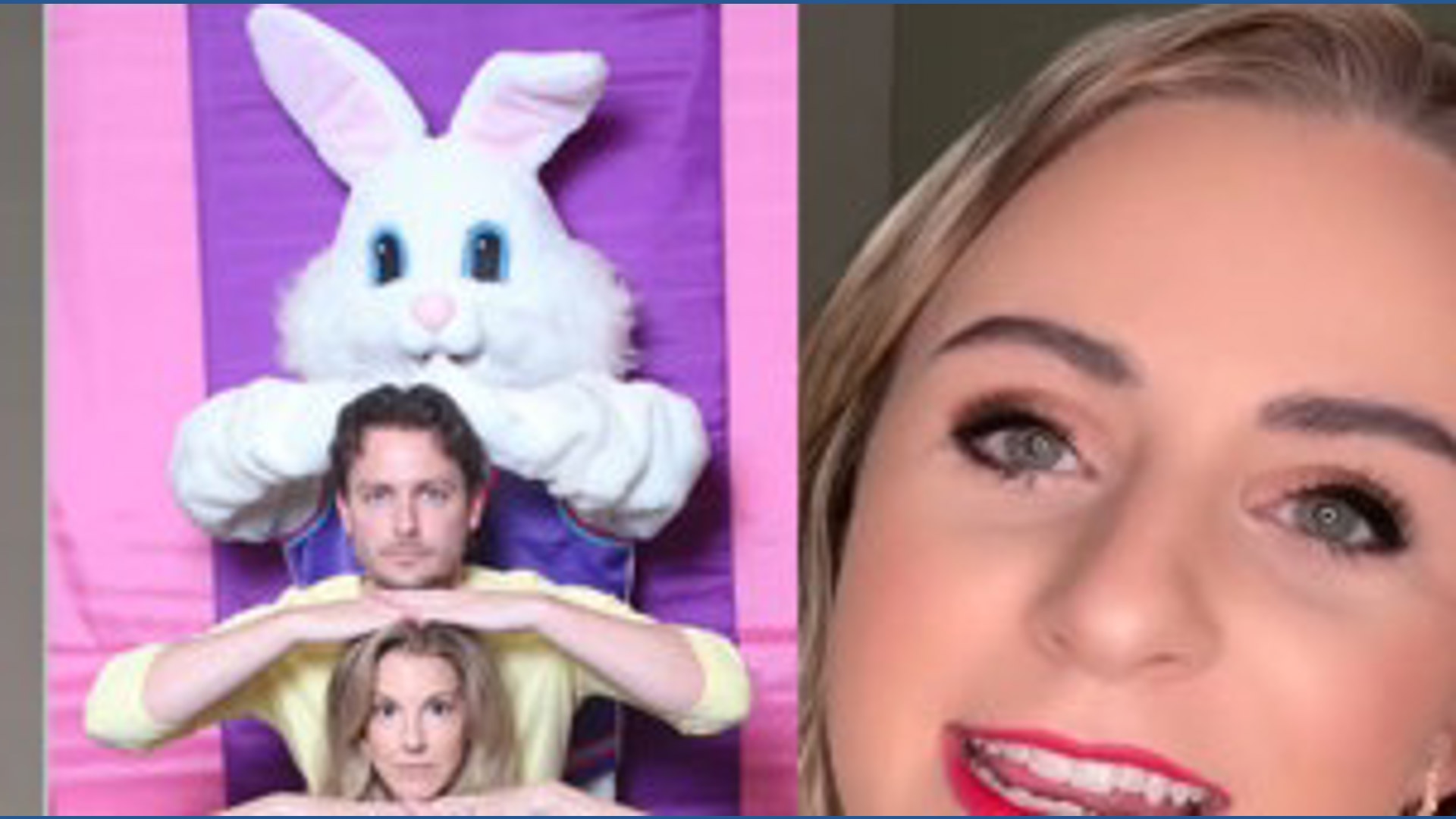Viral sad Easter bunny gets hilarious visit from Atlanta radio hosts