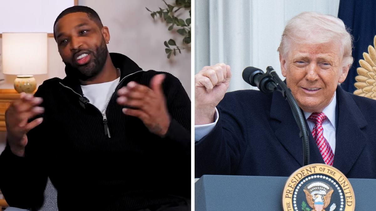 'I love what he's doing for our country': Tristan Thompson gushes over ...