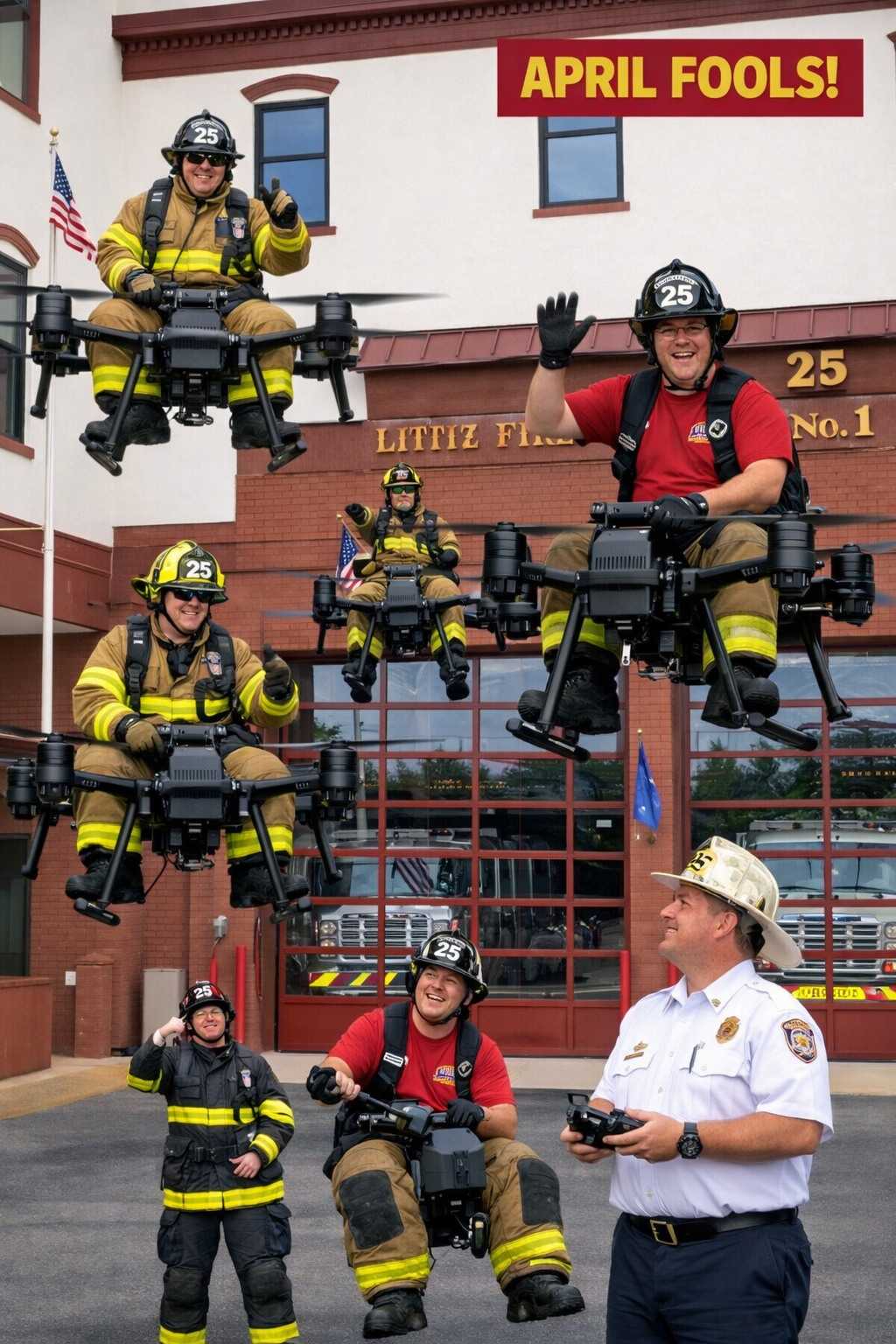 From fake pools to flying firefighters, PA organizations join in April ...
