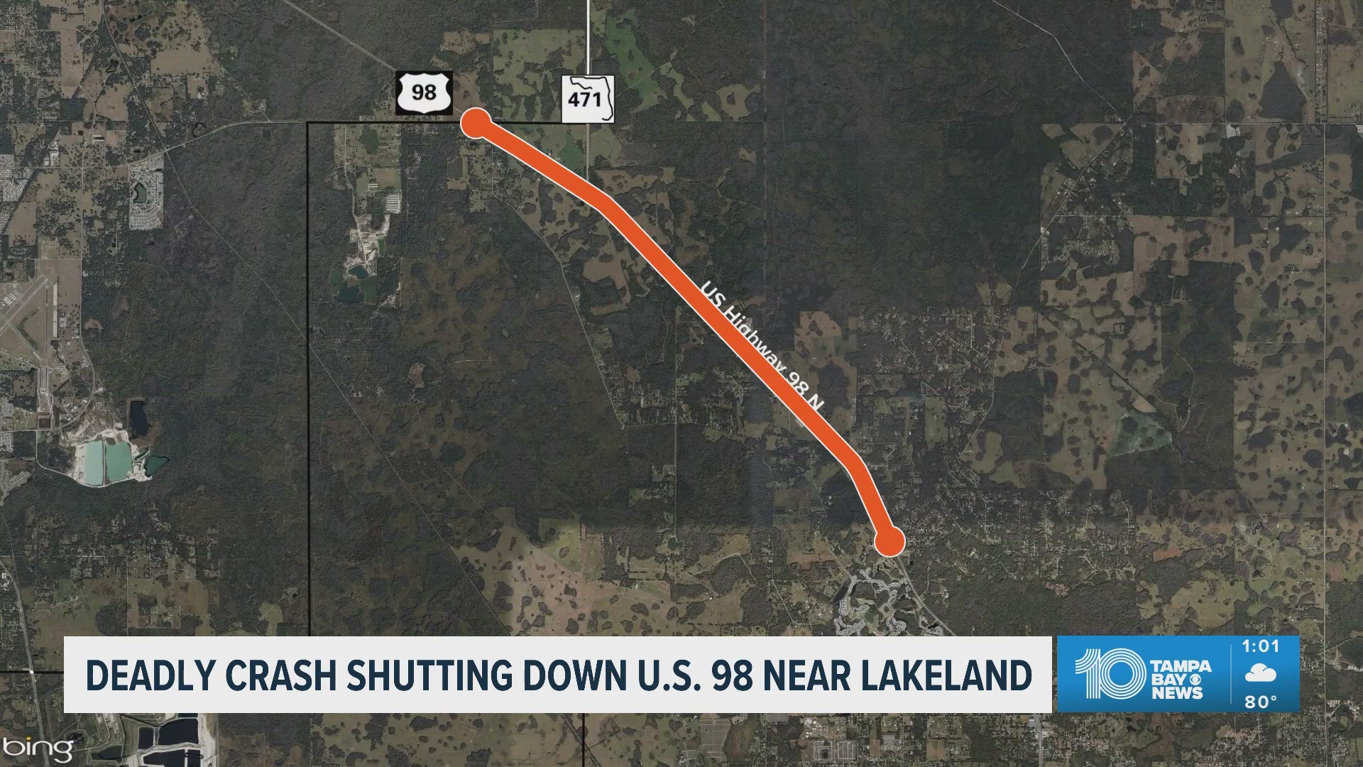 Deadly semi-truck crash causes hazardous material spill, road closure ...