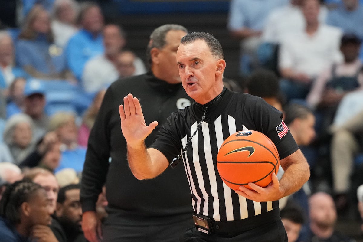 Referee involved in Dan Hurley headbutt held out of Final Four