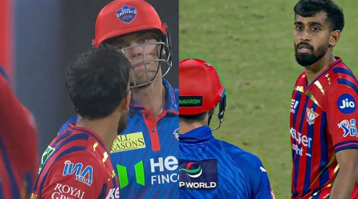 Watch: On-field tension! Tristan Stubbs, Prince Yadav exchange heated ...
