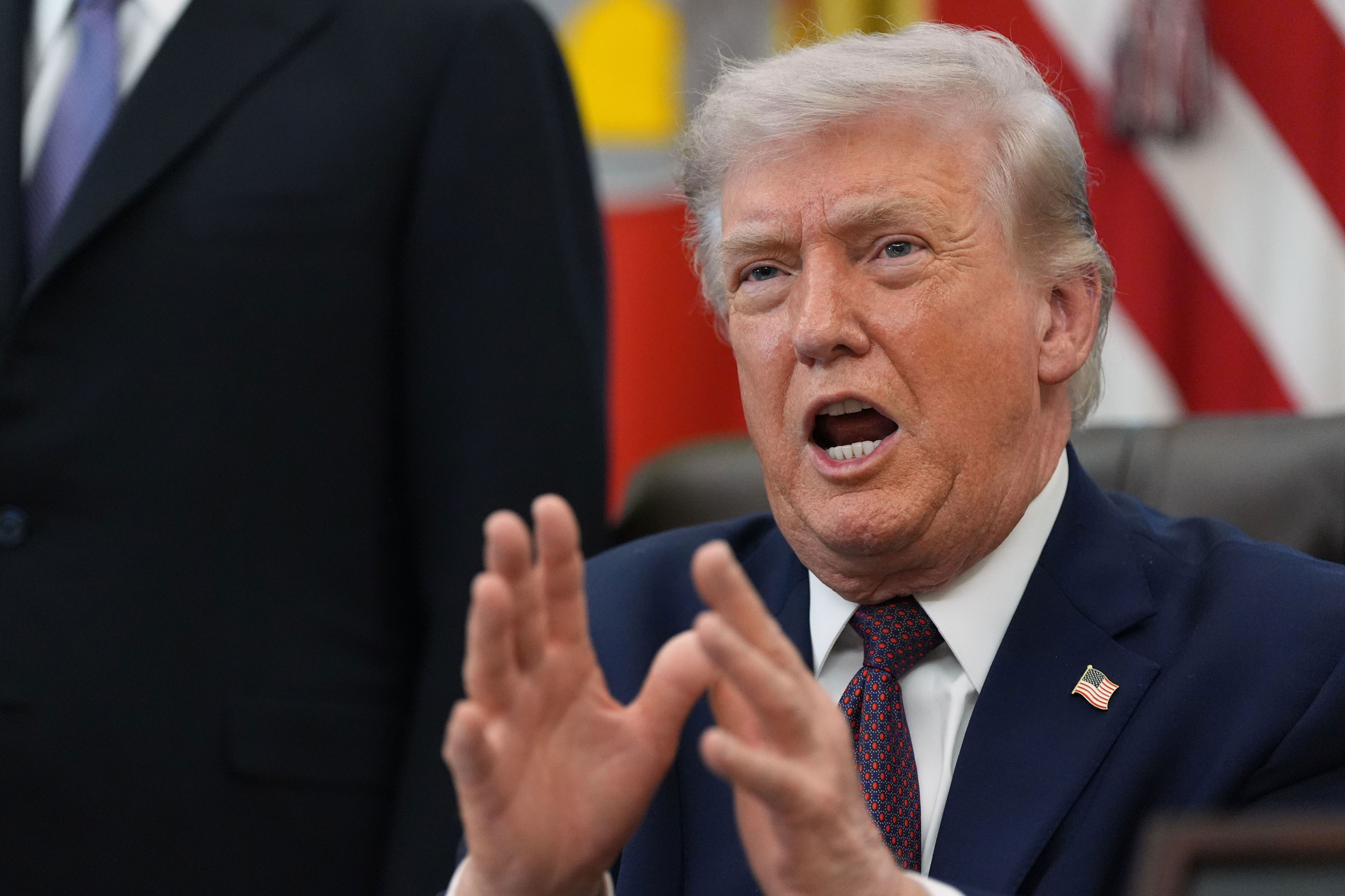 Trump weighs pulling out of 'paper tiger' NATO
