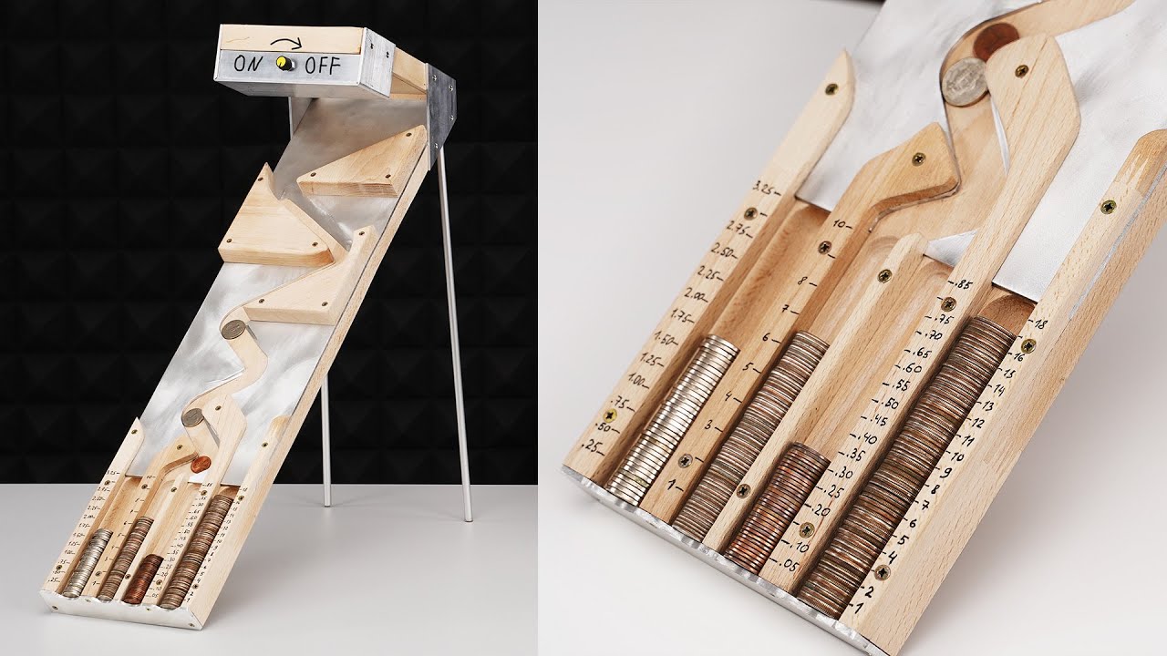 Incredible coin sorting machine