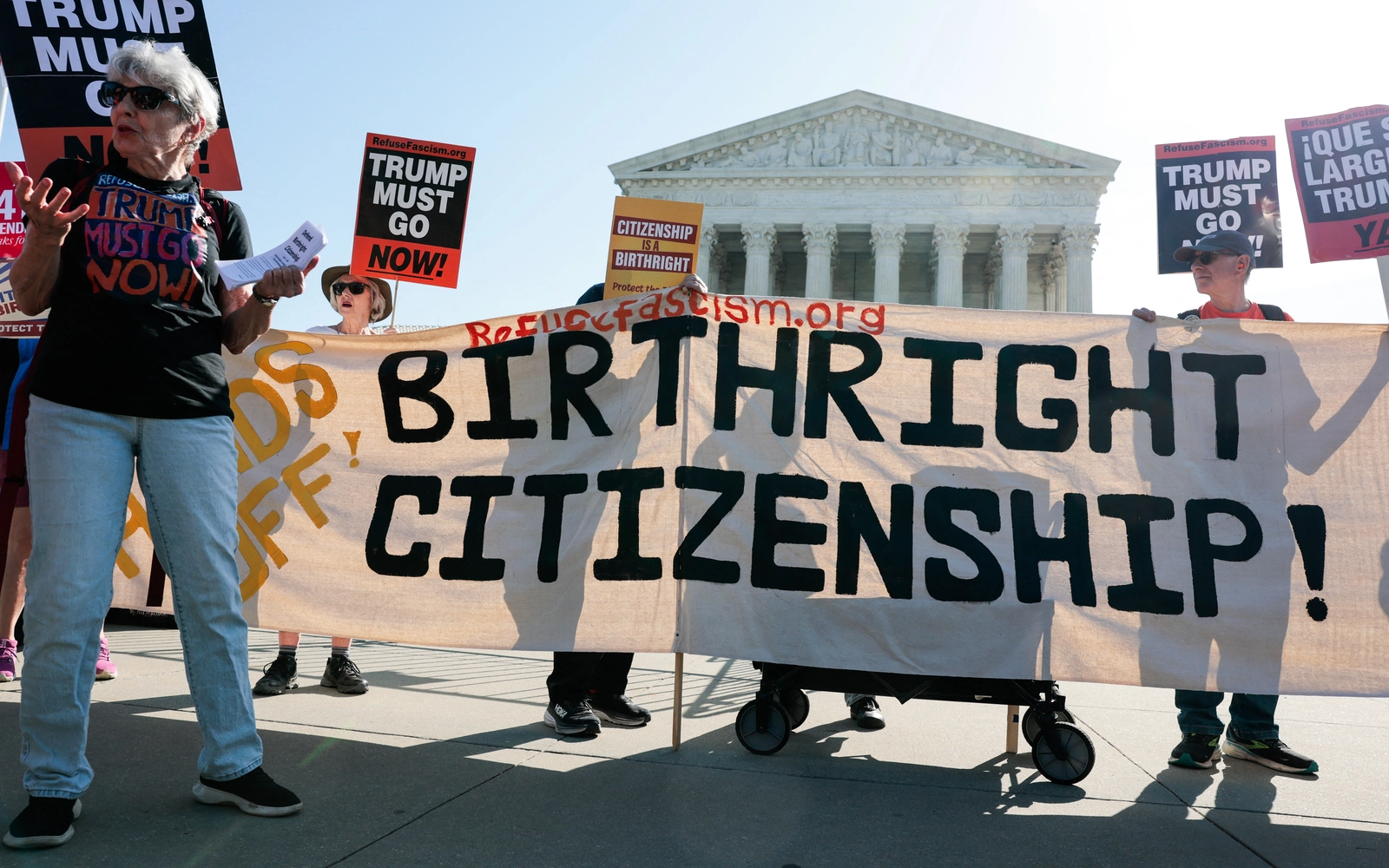 As US high court prepares ruling, Americans oppose ending birthright ...
