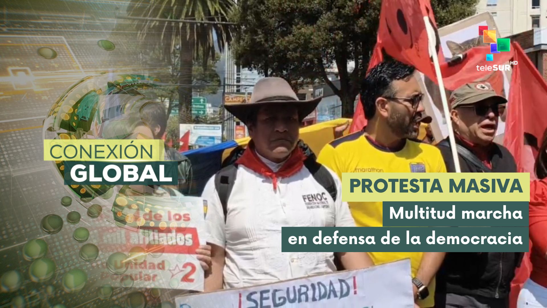 Crece la tensión en Ecuador con protestas masivas contra el CNE