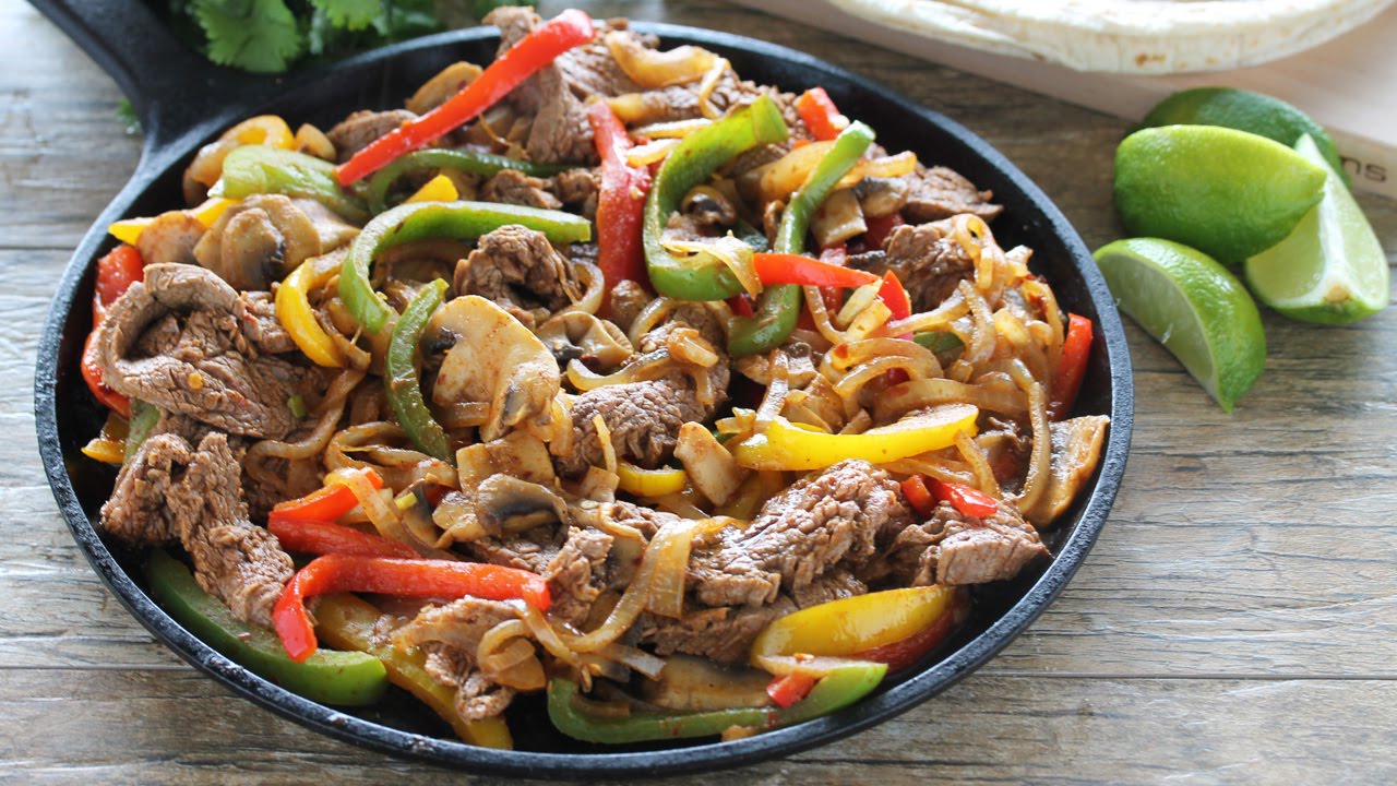 How to make flank steak fajitas