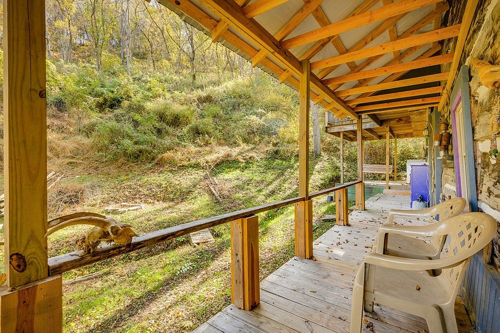 Escape to a 1902 cabin-style retreat in Lebanon, Virginia, nestled on ...