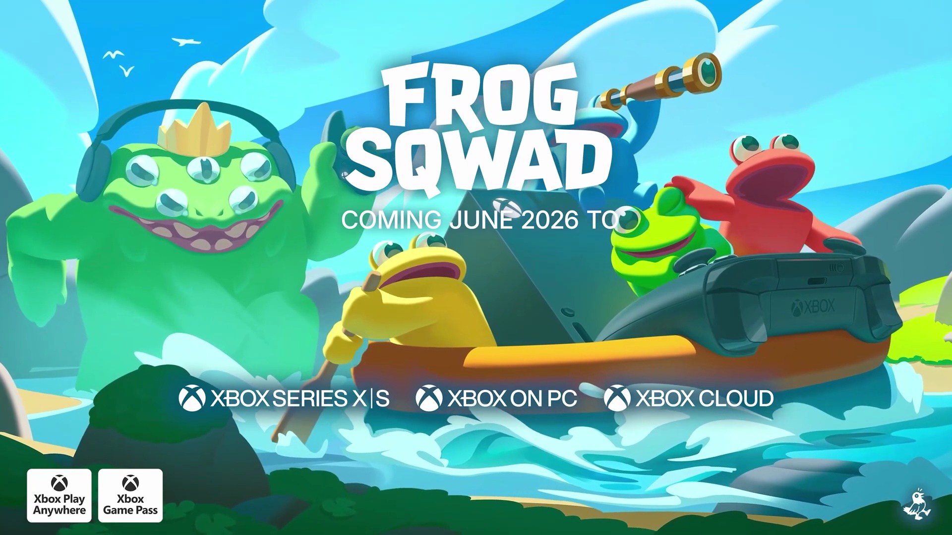 Frog Sqwad Official Xbox Game Pass Announcement Trailer | Xbox Partner ...