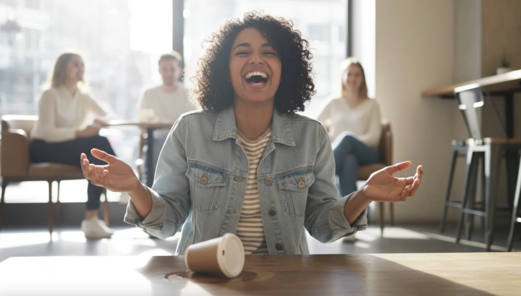 Why it’s OK and even empowering to laugh at yourself in an embarrassing ...