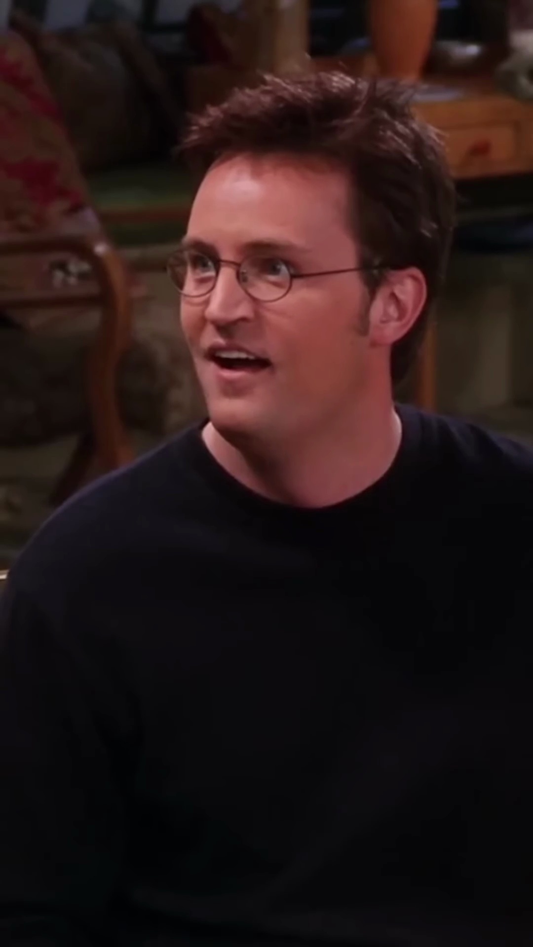 Chandler says too much on Friends