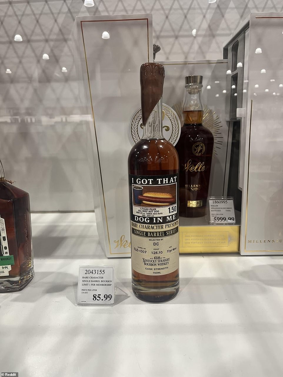 Costco's hot dog-inspired bourbon is flying off the shelves
