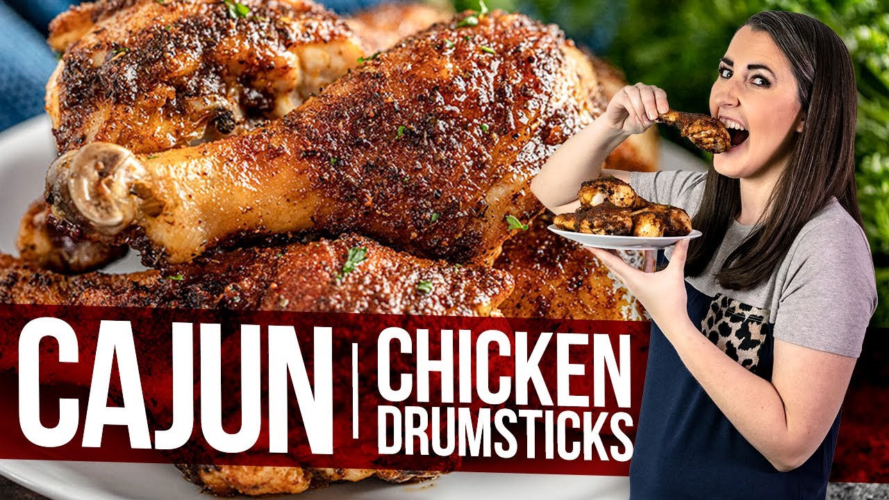 Cajun chicken drumsticks