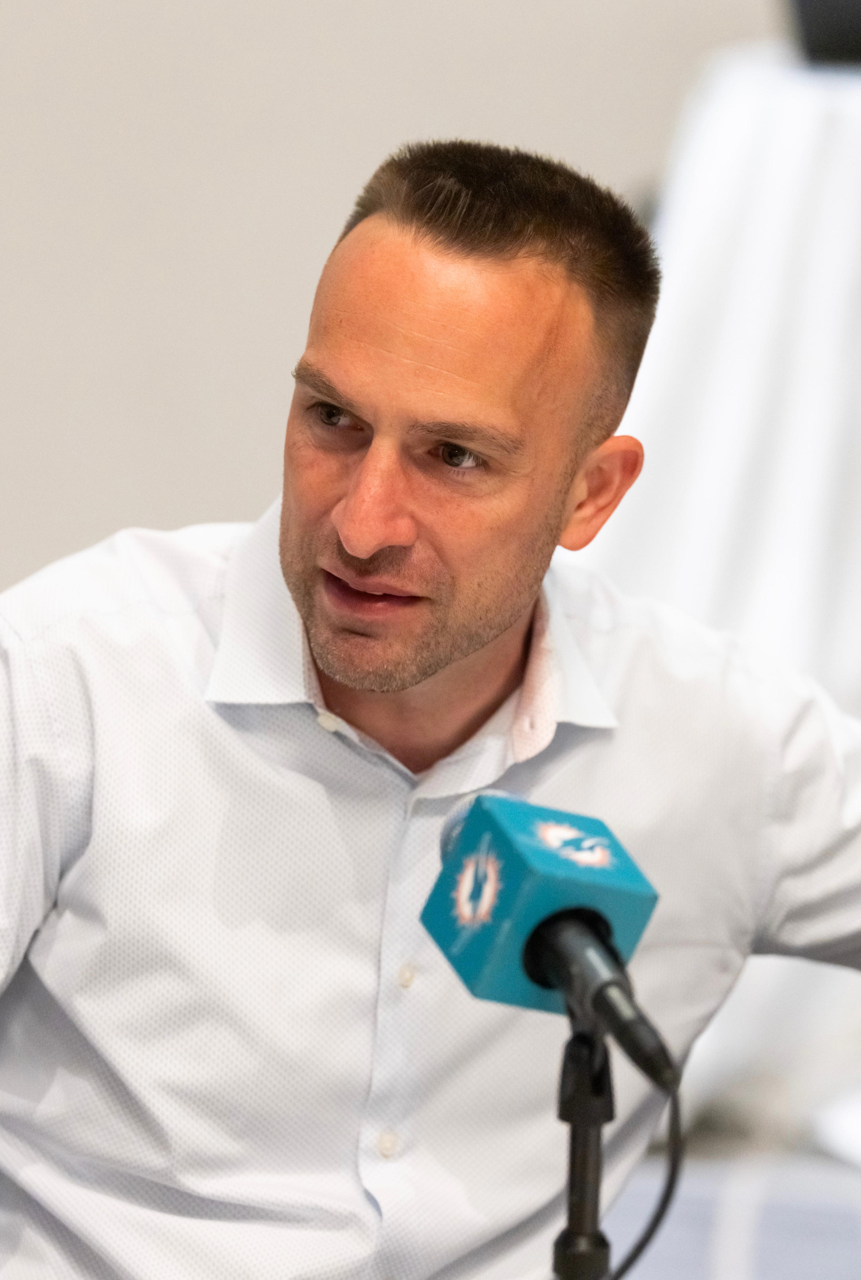 For Dolphins' Jeff Hafley, accountability is black and white, not gray