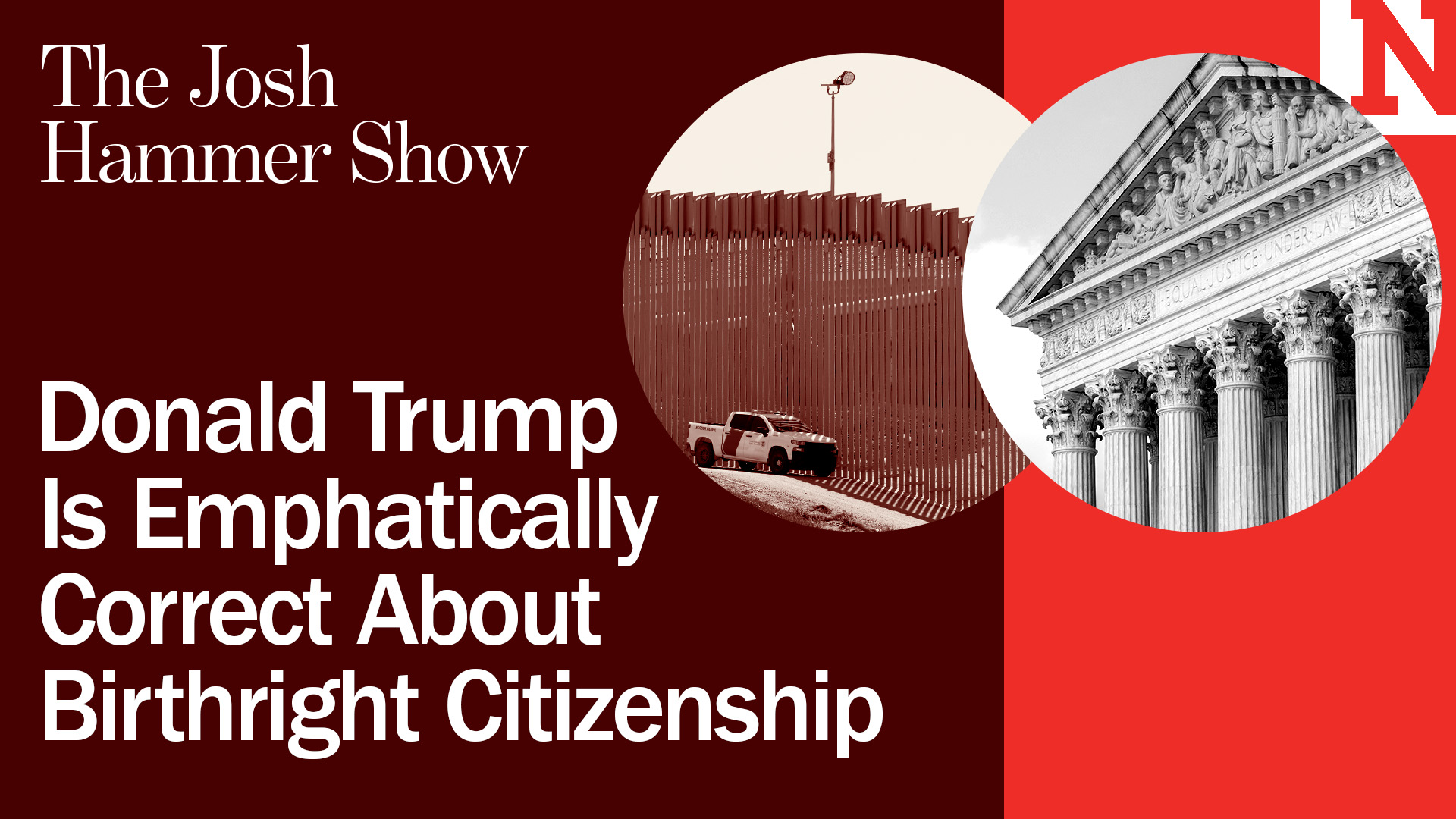 Donald Trump is emphatically correct about birthright citizenship | The ...