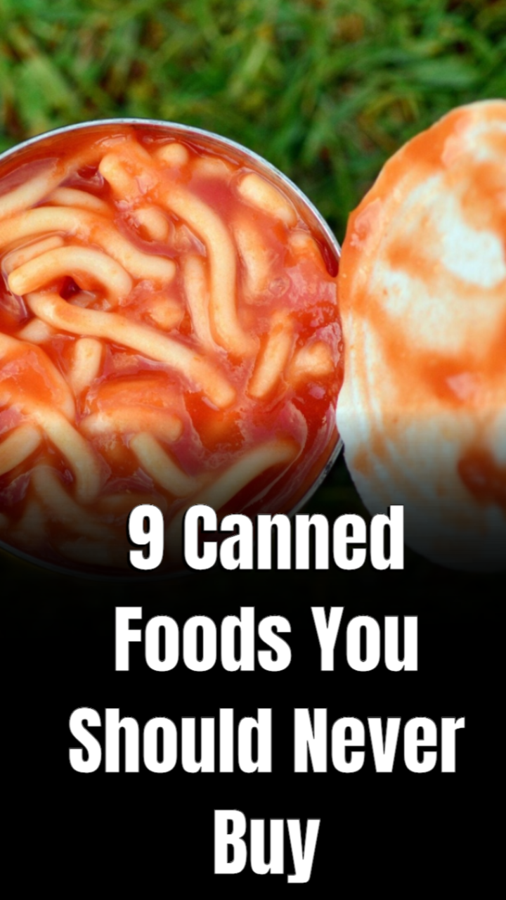 9 canned foods that are a waste of money