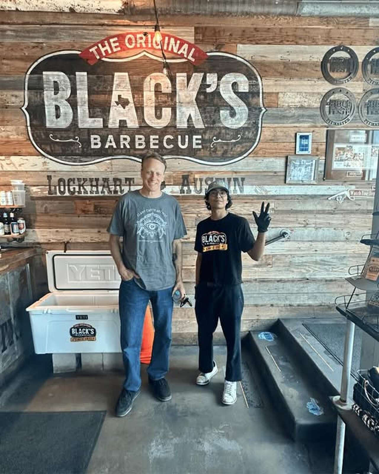 Skateboarding legend Tony Hawk spotted at famed Texas BBQ joint