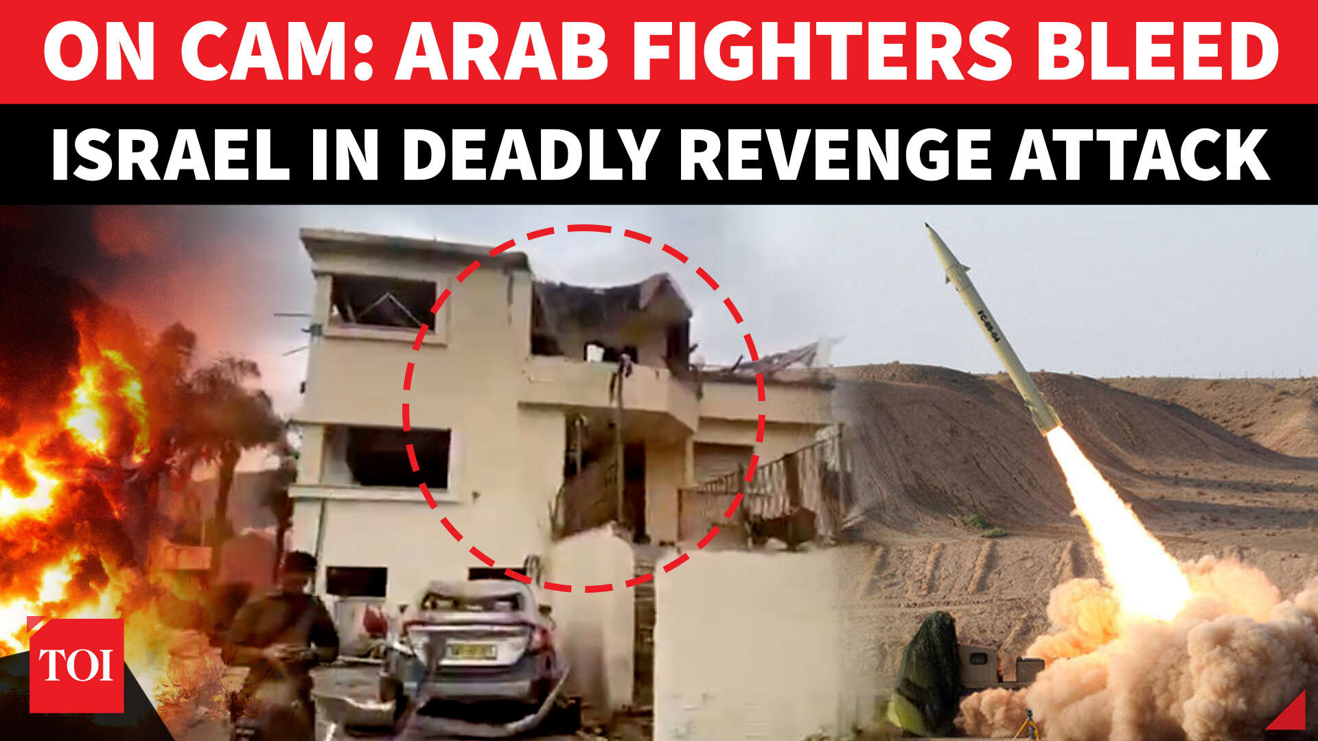 Huge destruction... Hezbollah bleeds Israel with rocket hellfire after ...