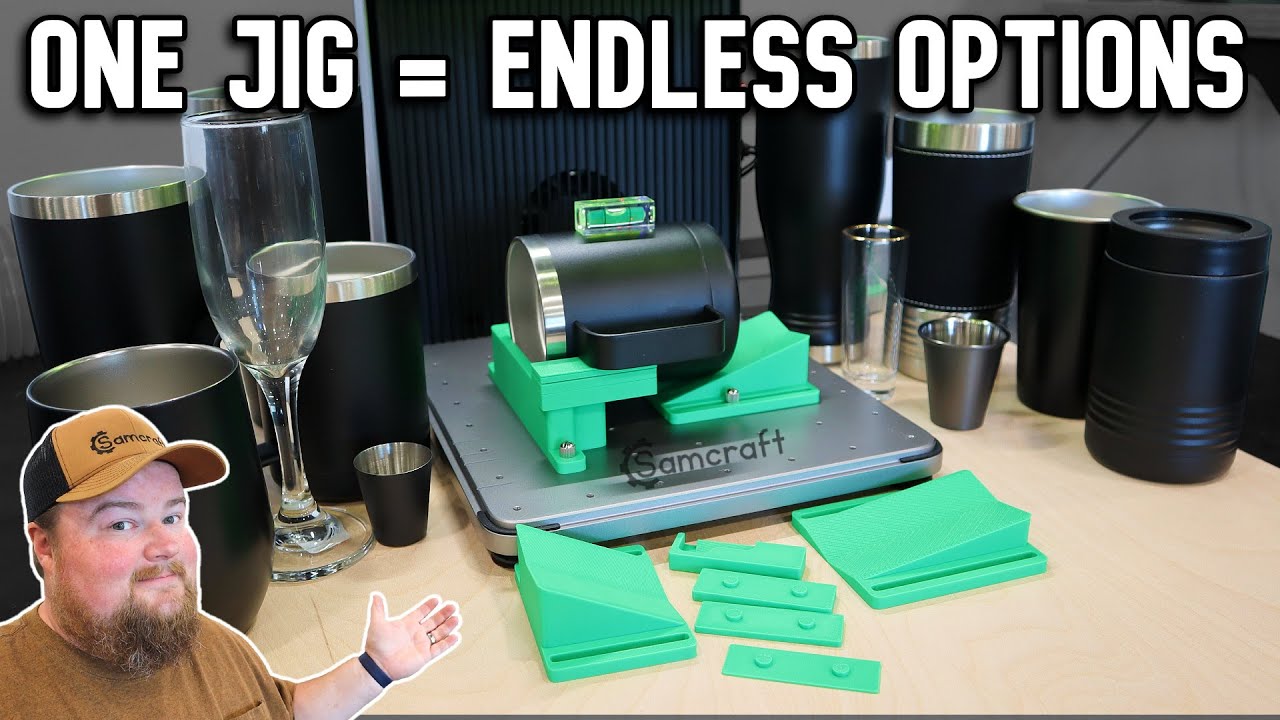 Laser engraving drinkware? Then you need this!