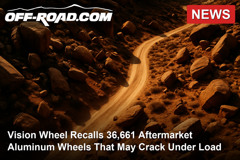 Vision Wheel recalls 36,661 aftermarket aluminum wheels that may crack ...