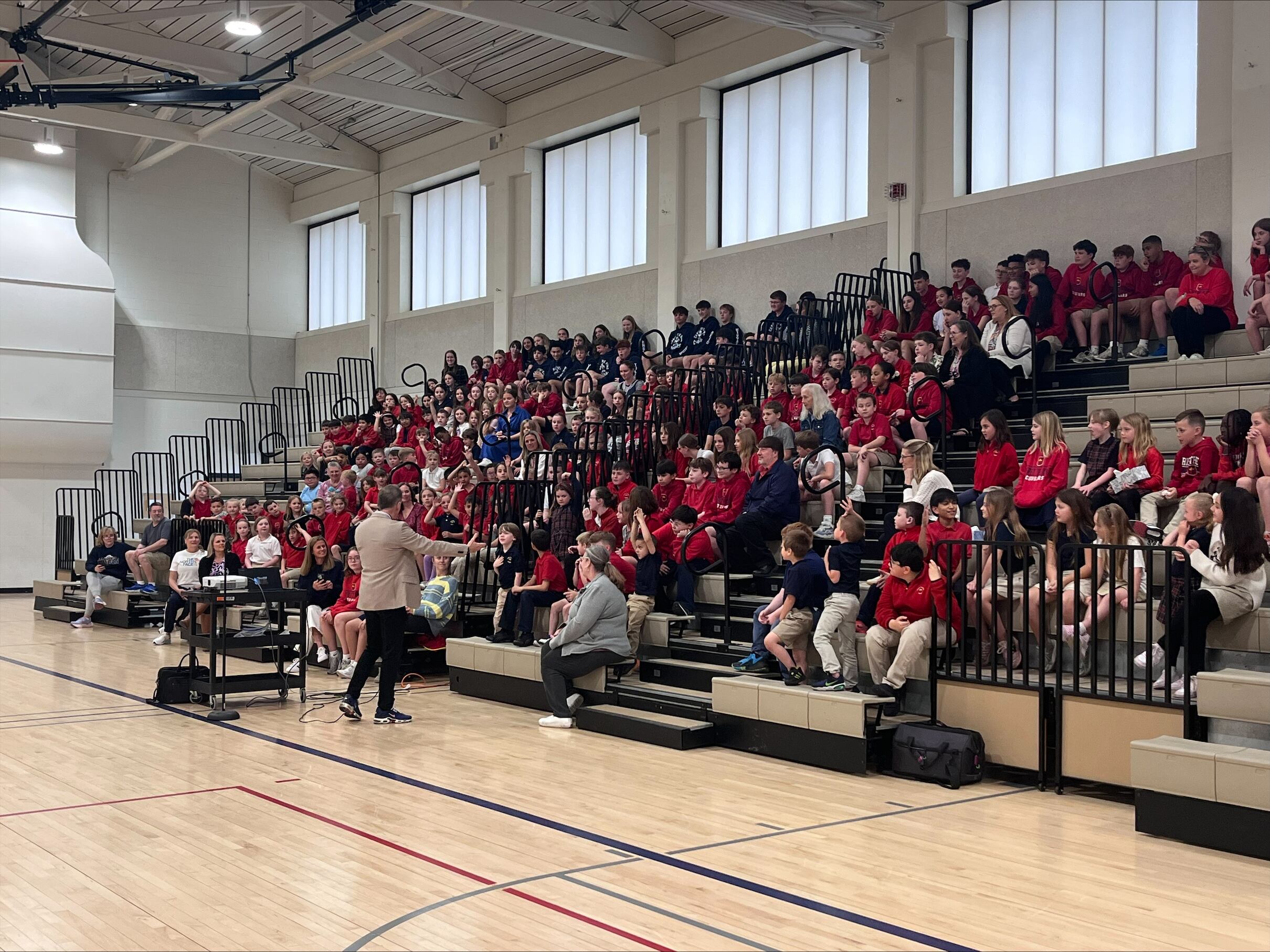 New York Times bestselling author visits Topeka school