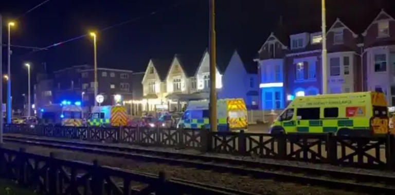 Major incident declared as fire breaks out at Blackpool care home on ...