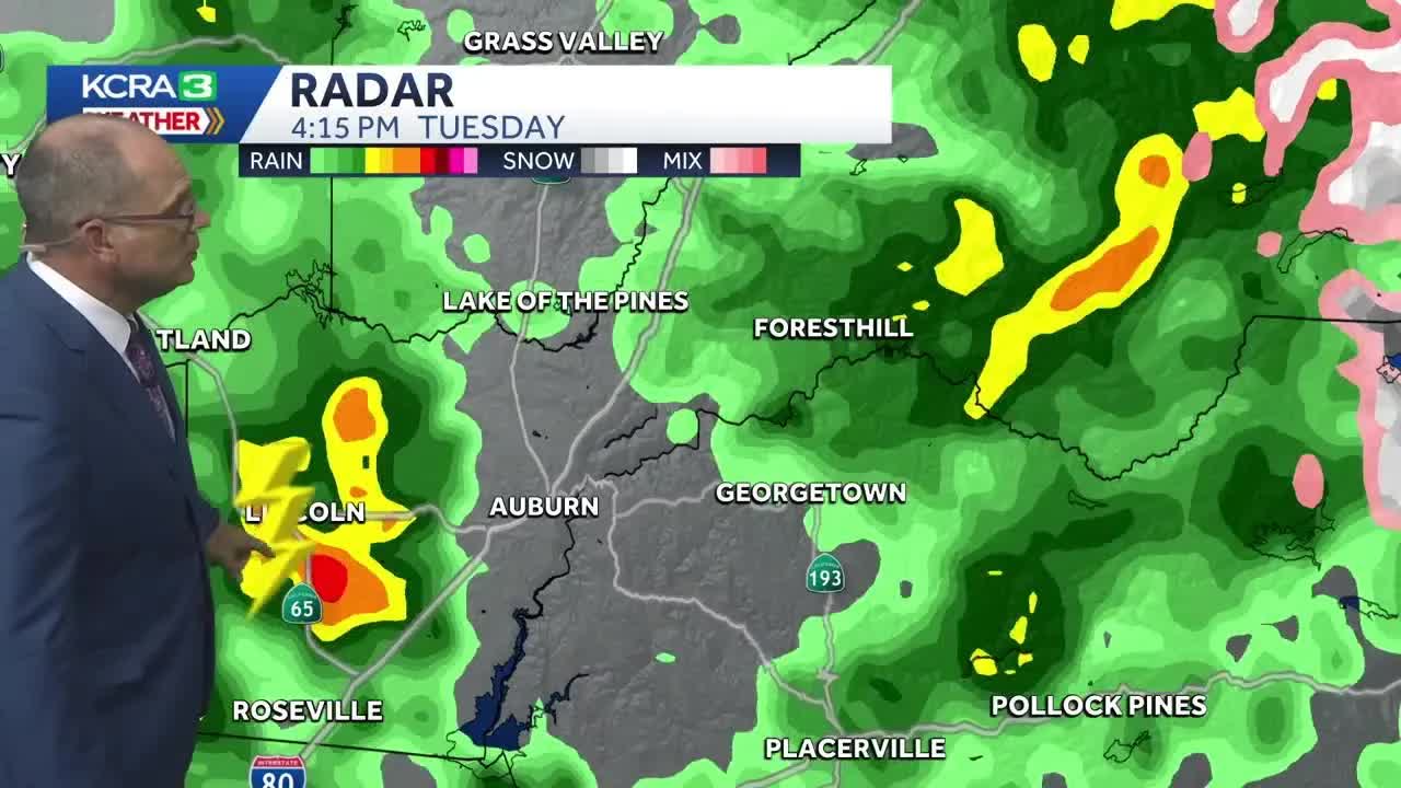 NorCal forecast: Snow level drops, winds increase Wednesday