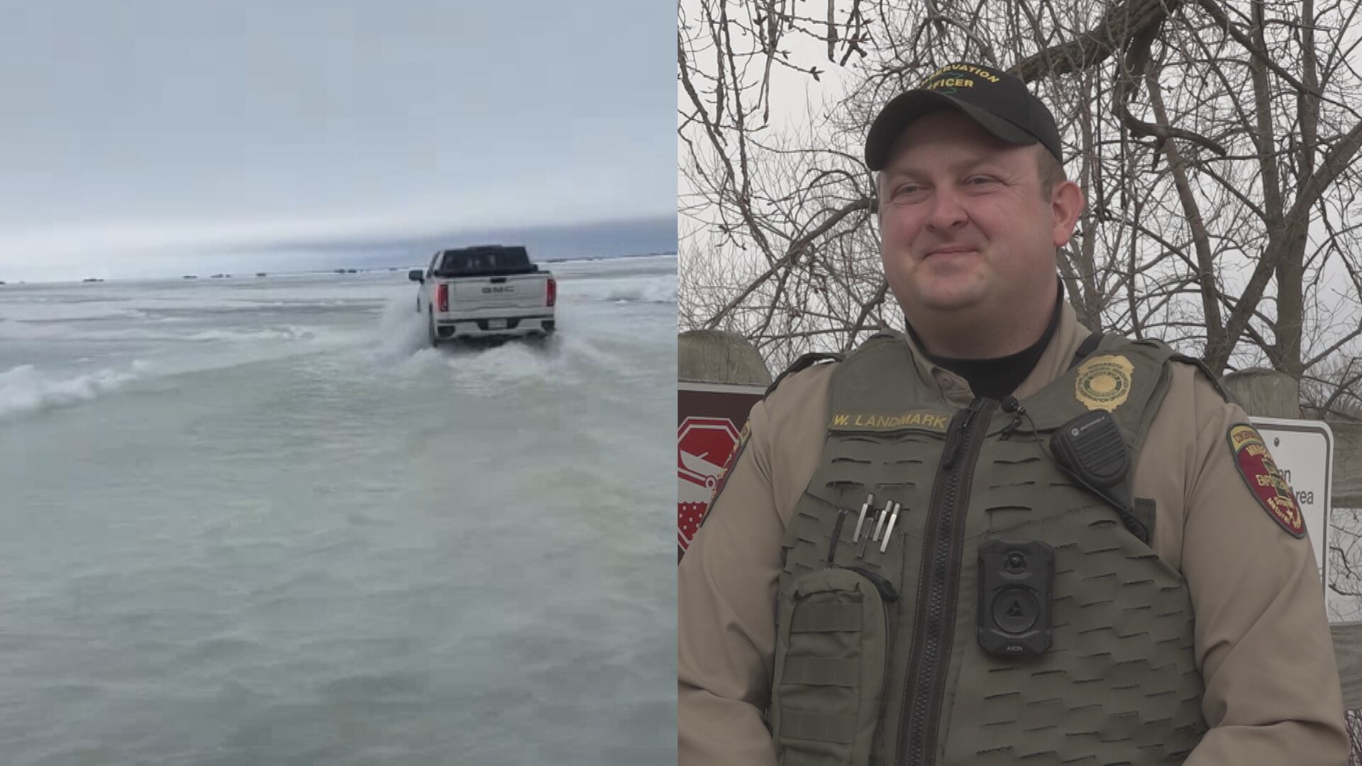 DNR shares ice safety tips after viral frozen lake driving video