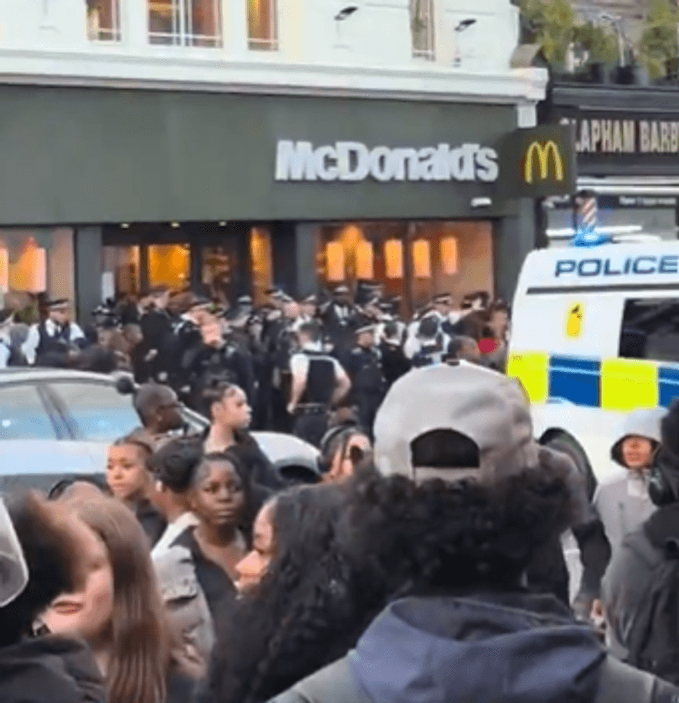 Six teenagers now arrested after mob of unruly London youths run riot