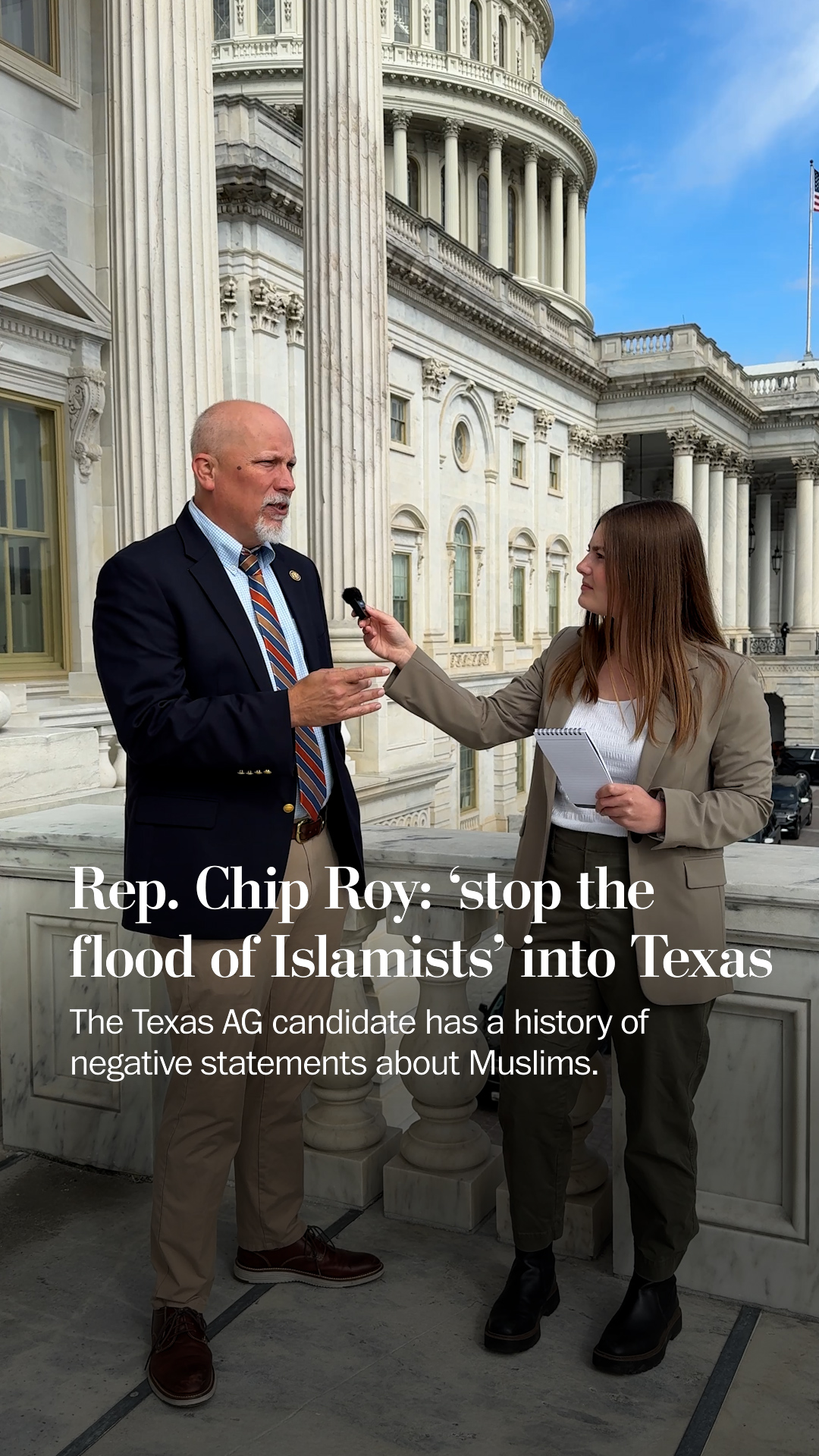 Rep. Chip Roy: 'Stop the flood of Islamists' into Texas