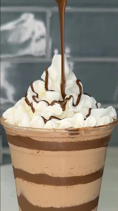 Viral Nutella milkshake recipe 🍫#shorts #recipe #nutella #chocolate # ...