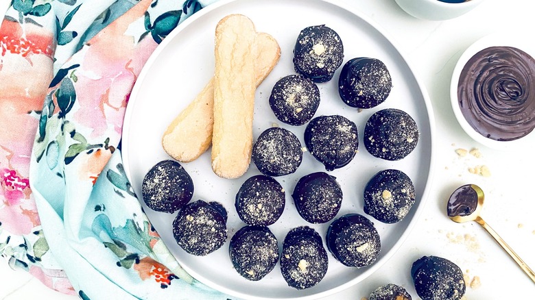 Bite-sized tiramisu truffles recipe