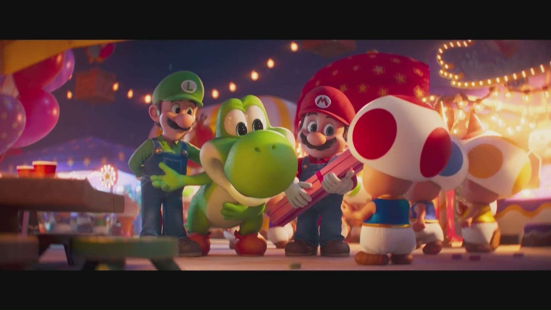 The superstar voice cast of the Super Mario Galaxy movie