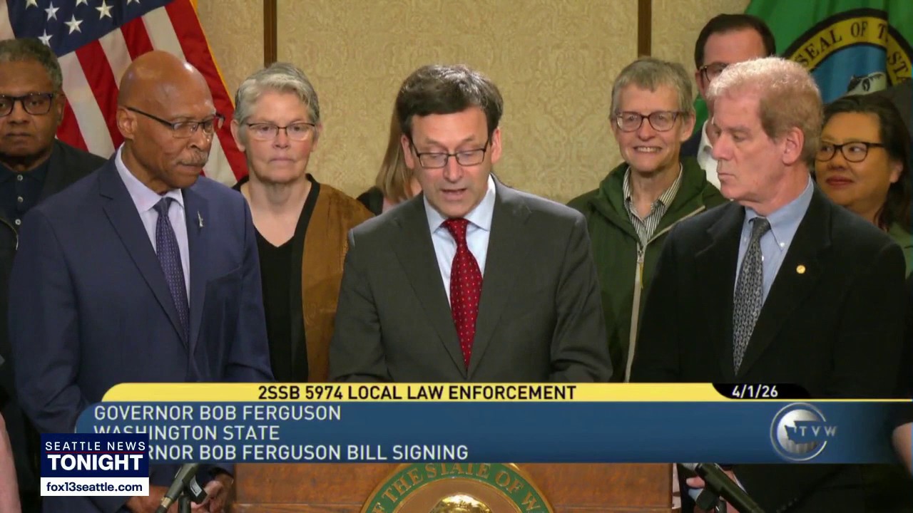 Gov. Ferguson signs bill setting standards for law enforcement leaders