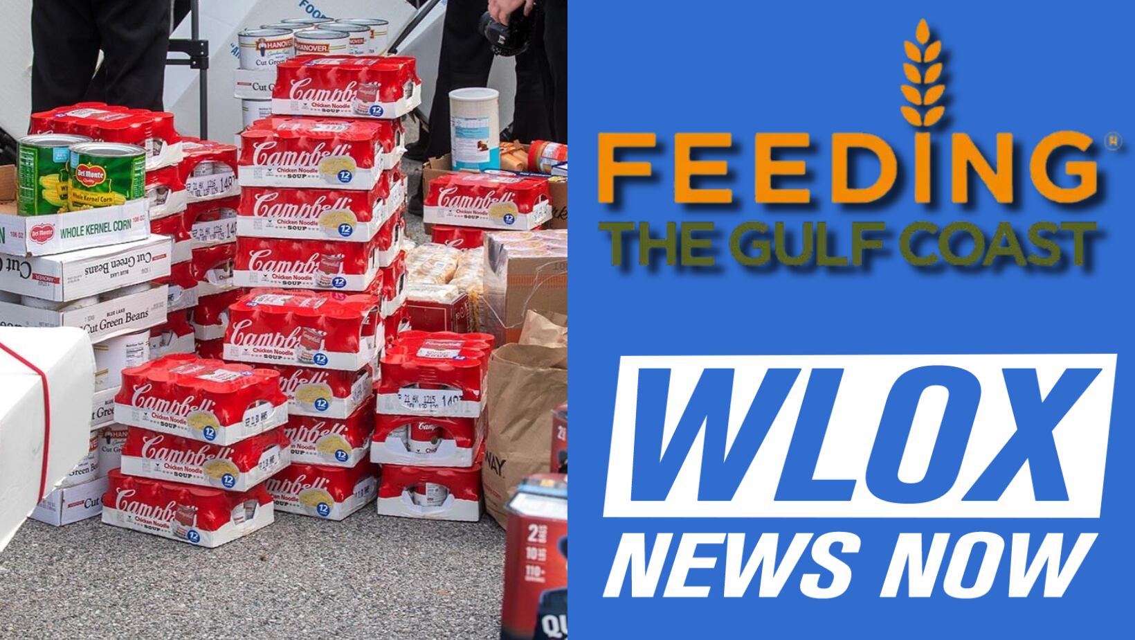 WLOX, Feeding the Gulf Coast partner for Stock the Pantry Food Drive
