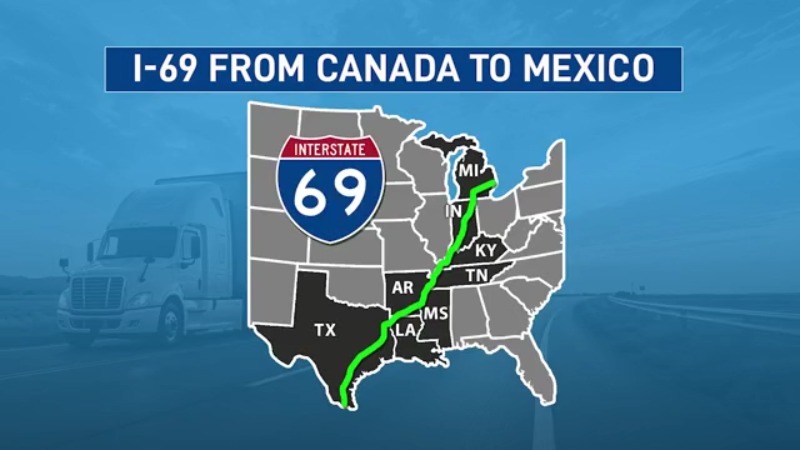 Massive I-69 project aims to connect Canada, Mexico through 8 states