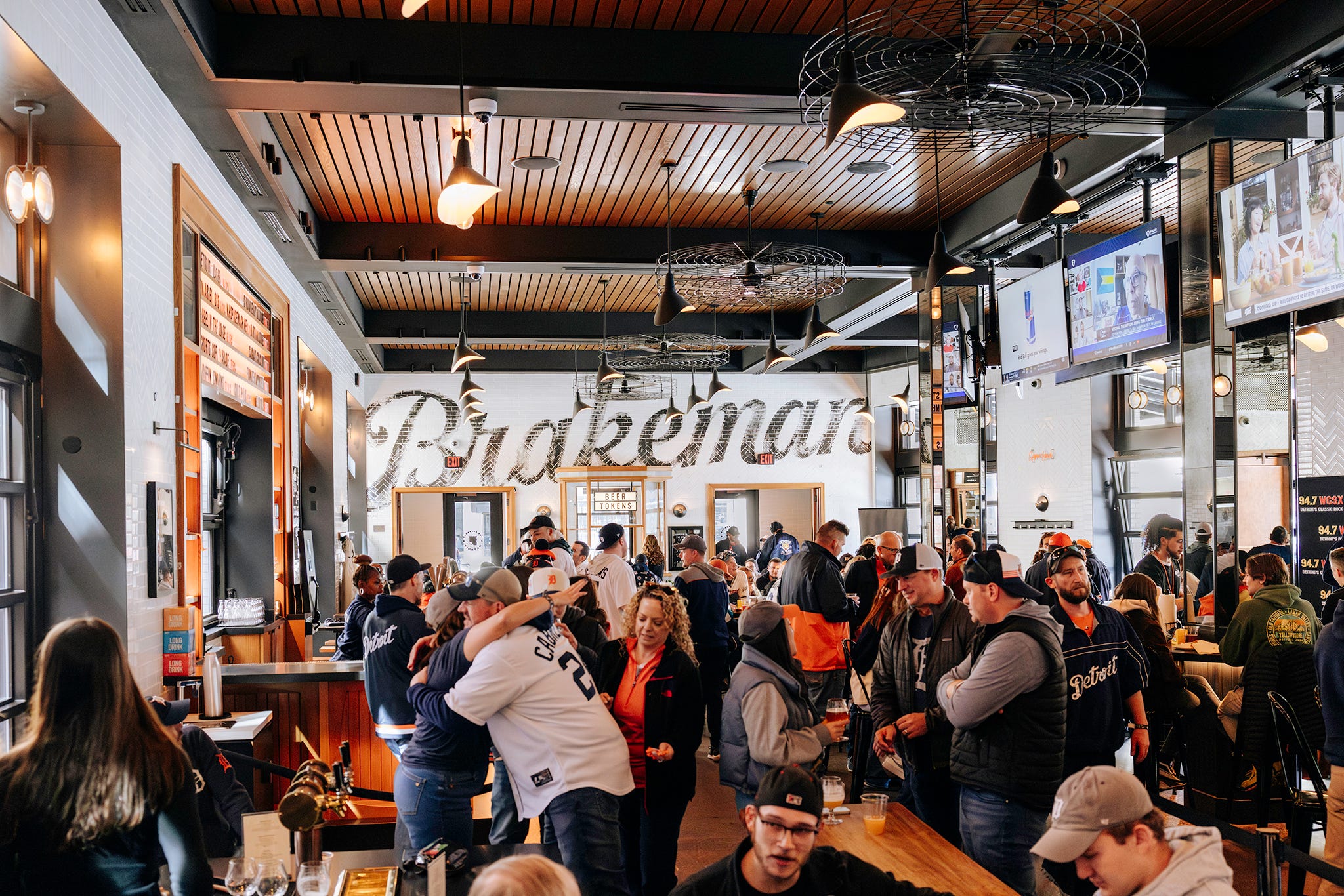 It's party time in downtown Detroit for the Tigers' home opener Friday